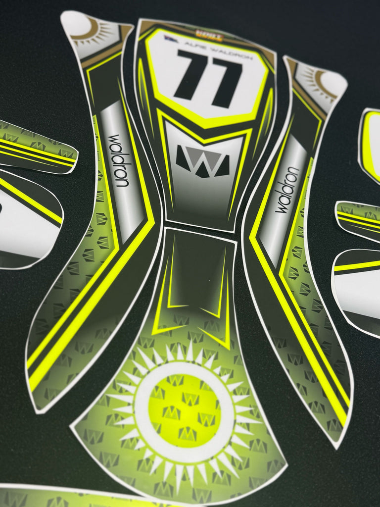 Custom Kart Graphics - Sticker Kits | Standard or Upgrade to Premium ...