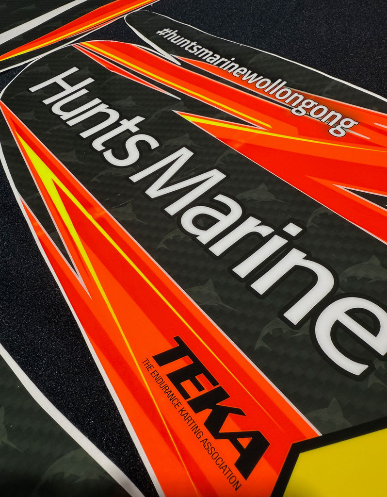Fluro Kart Graphics | Sticker Kits – Kart Wraps
