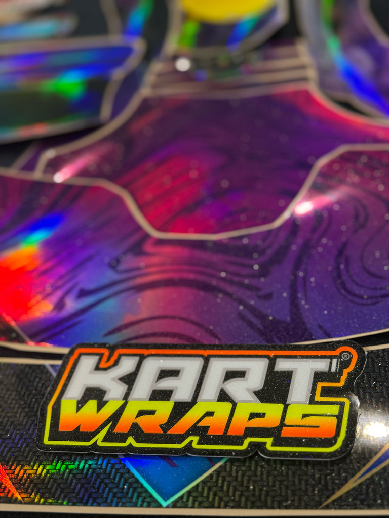 Holographic Kart Graphics | Sticker Kits - Premium – Kart Wraps